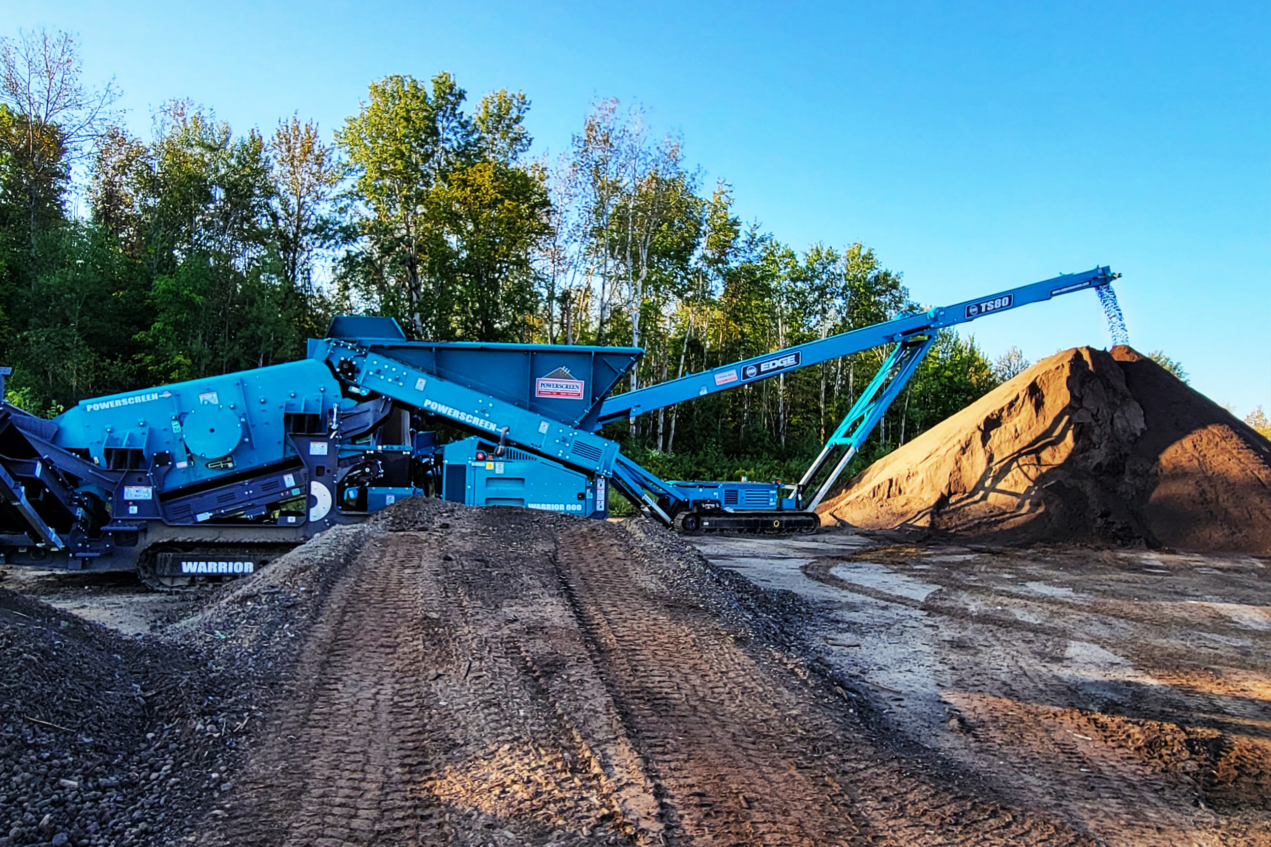 On-Site Soil Screening - Lanthier Topsoil & Landscaping